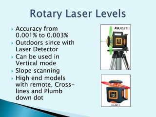 CONSTRUCTION LASER TOOLS FOR SITE AUTOMATION | PPSX