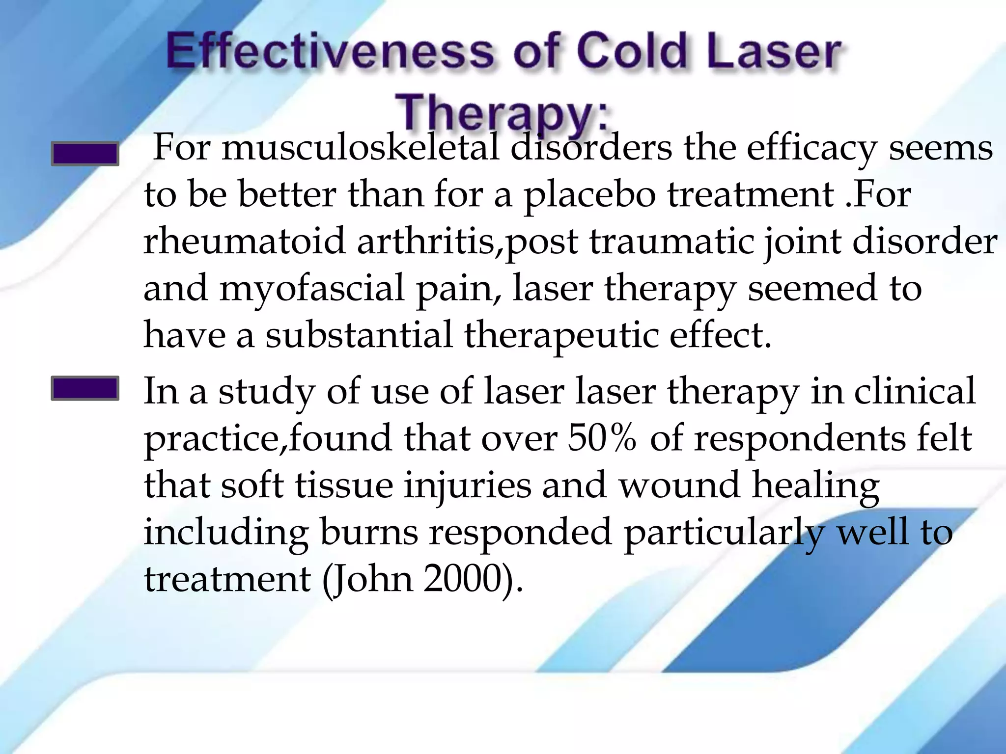 LASER - Presentation on Laser in Electrotherapy | PPTX