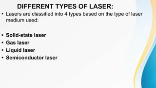 Laser ppt | PPTX