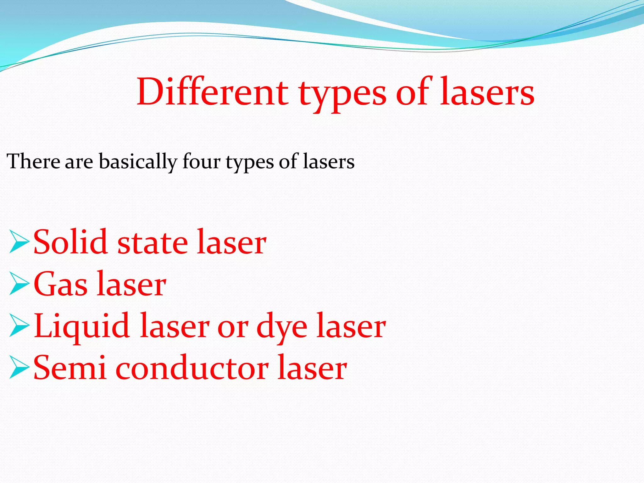 Laser ppt by jithin m.p,amrita | PPTX
