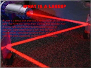 Lasers | PPTX | Physics | Science