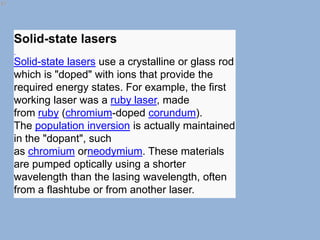Lasers | PPT
