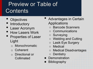 Lasers | PPT