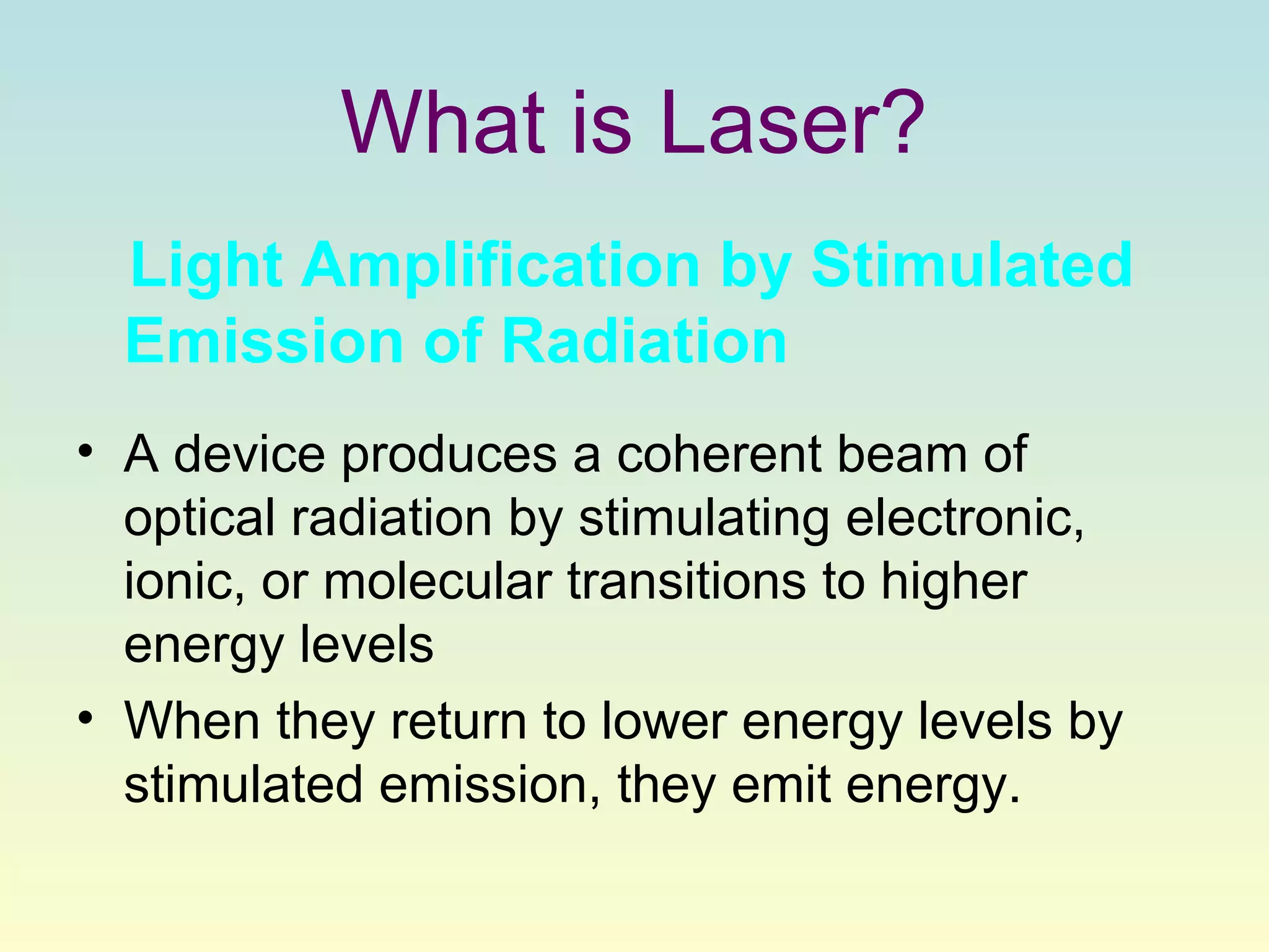 LASER | PPT