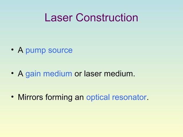 LASER | PPT
