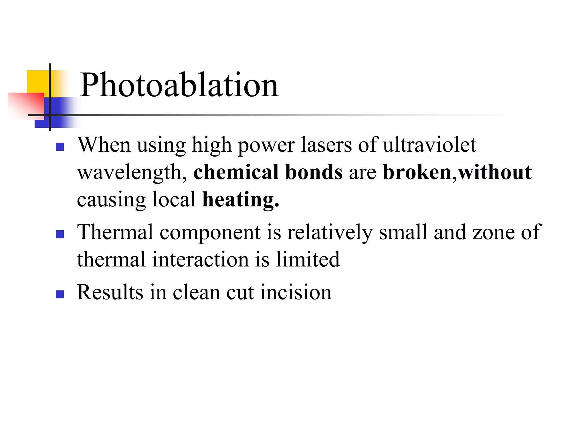 Lasers in surgery | PPTX