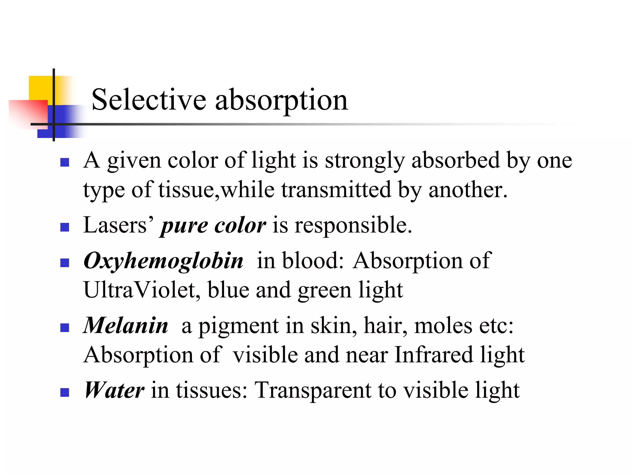 Lasers in surgery | PPTX