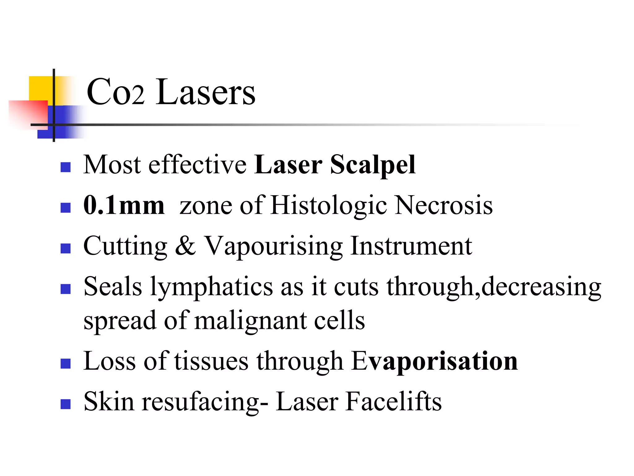 Lasers in surgery | PPTX