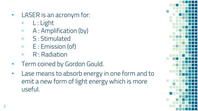 Lasers in ophthalmology | PPT