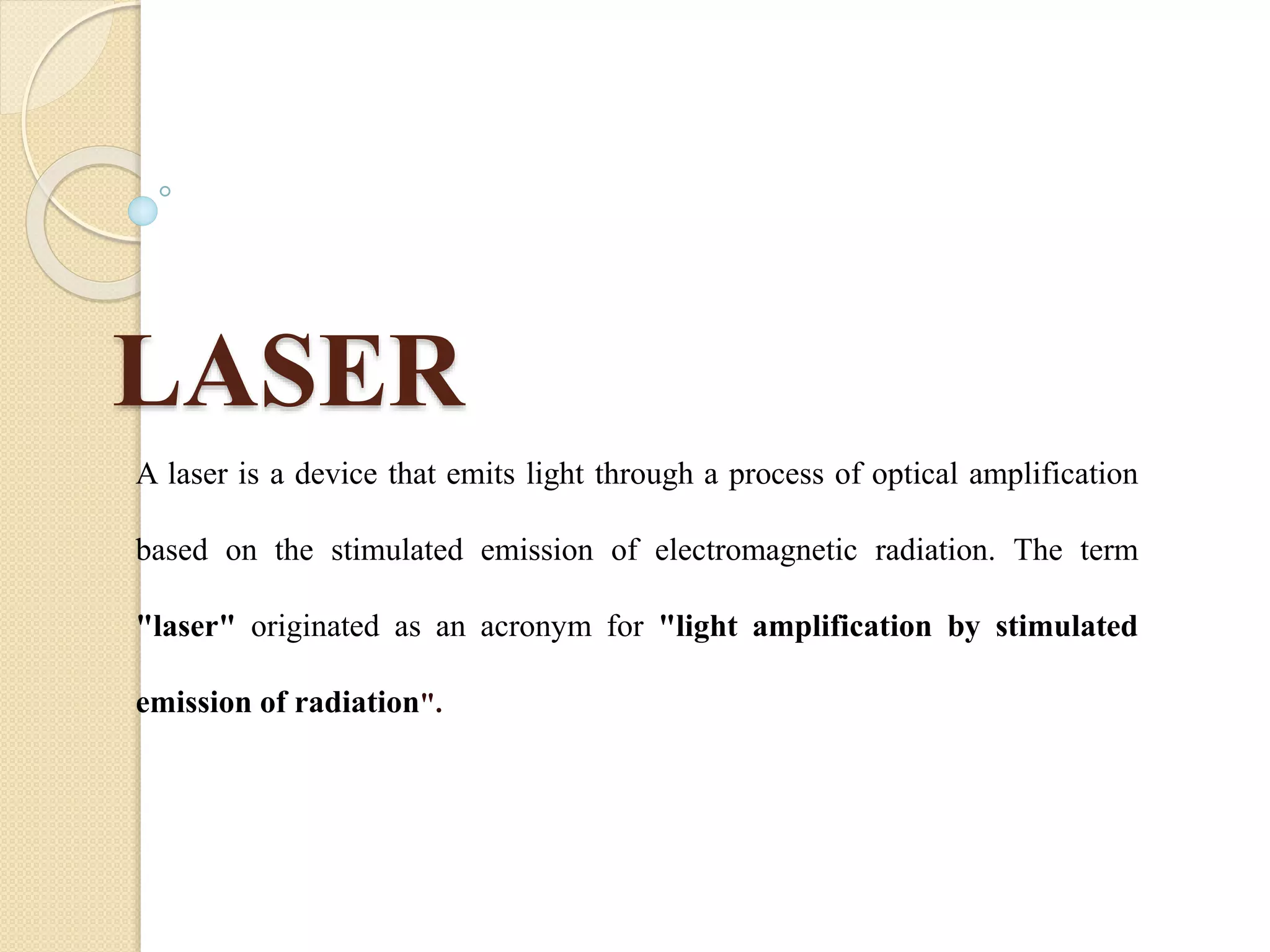 Laser | PPT