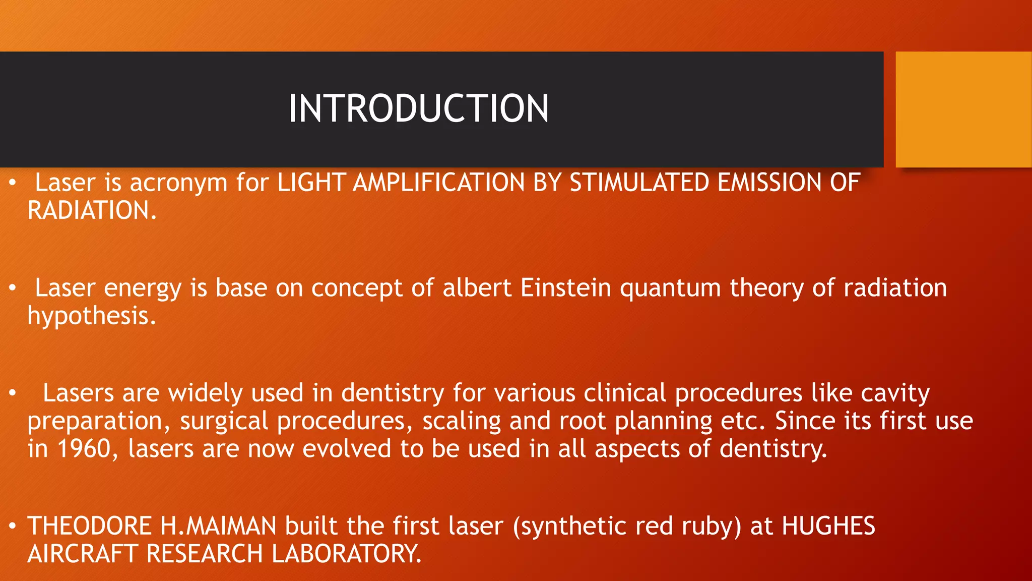 Lasers in oral surgery | PPTX