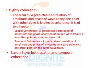 Lasers | PPTX