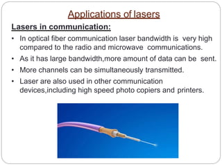 Lasers | PPTX