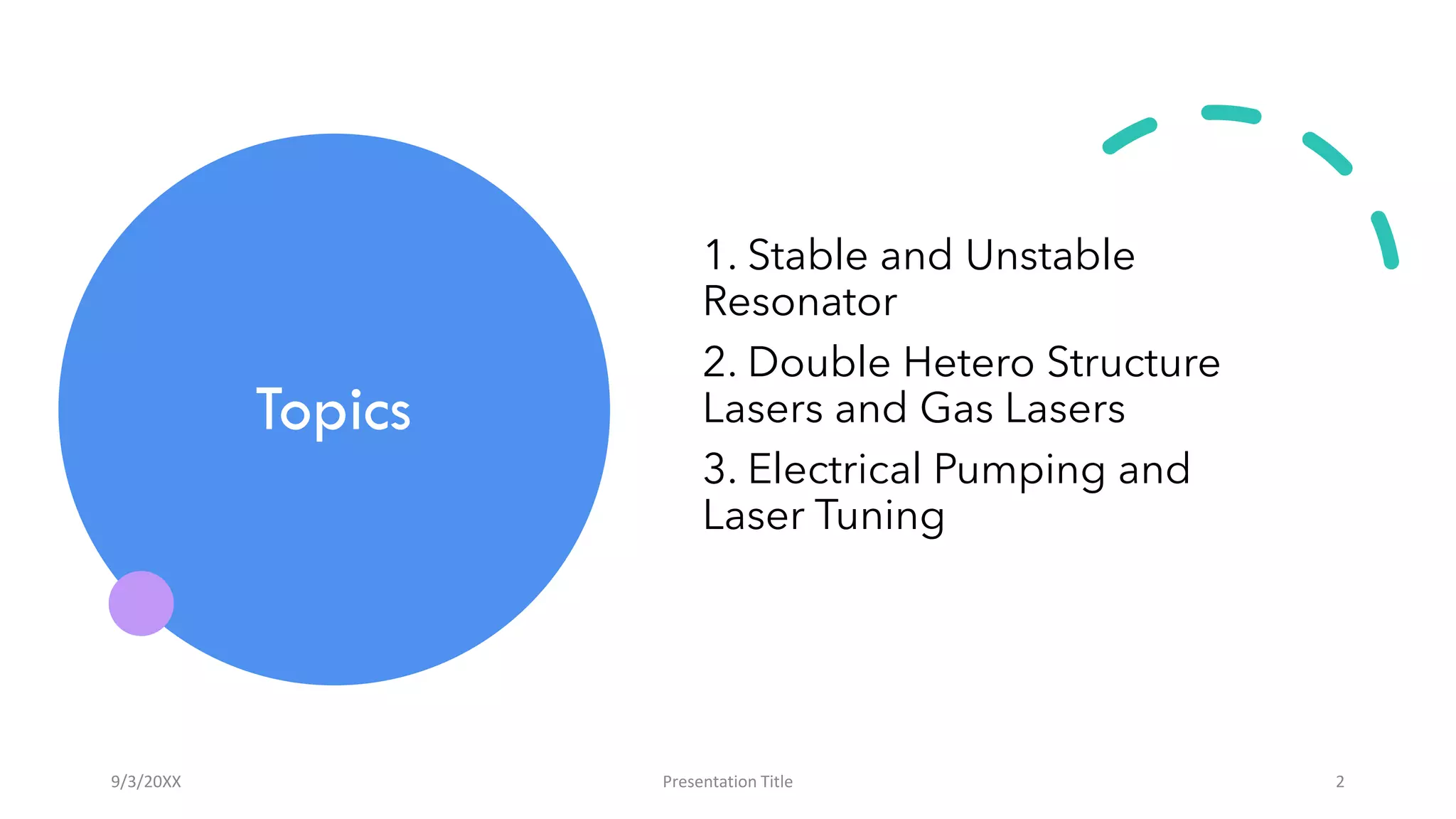 Stable and Unstable Resonator , Double Hetero Structure Lasers and Gas Lasers , Electrical ...