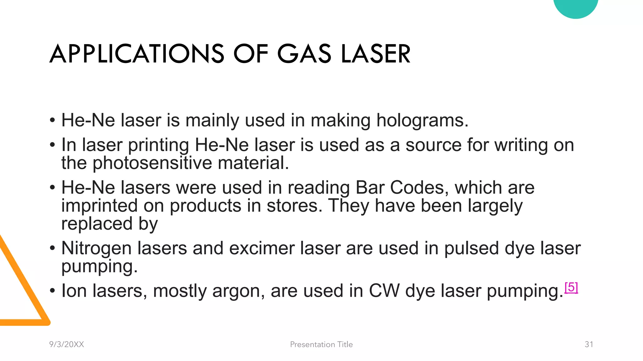 Stable and Unstable Resonator , Double Hetero Structure Lasers and Gas ...