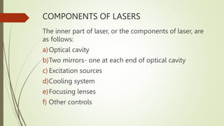Lasers in oral and maxillofacial surgery .pptx