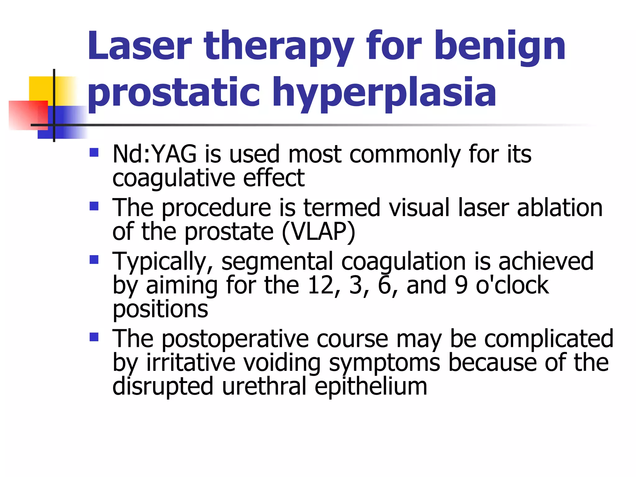 Lasers In Urology | PPT