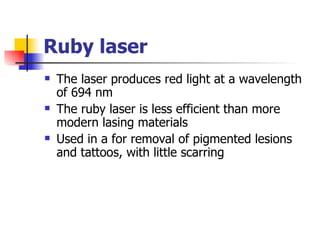 Lasers In Urology | PPT
