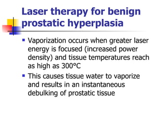 Lasers In Urology | PPT