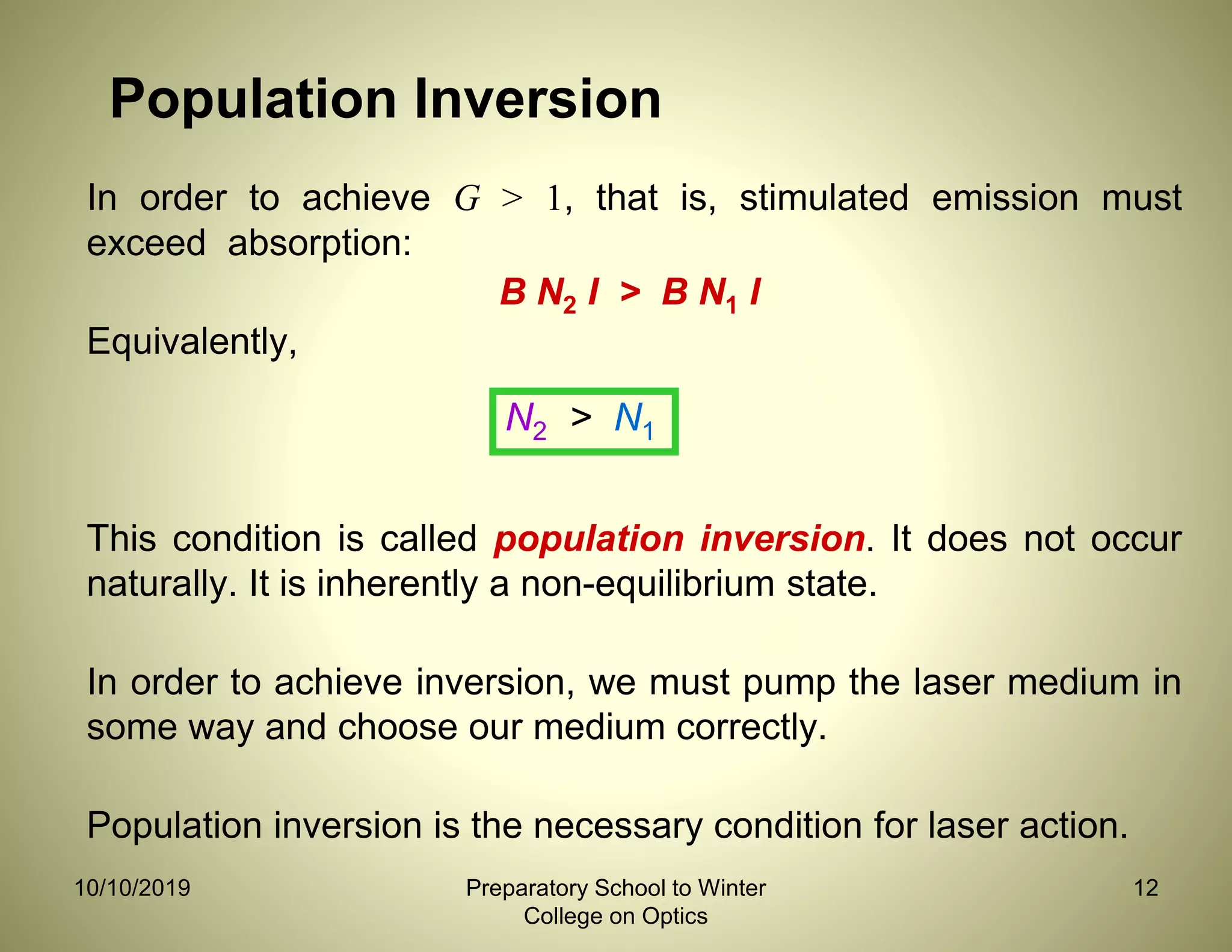 Lasers introduction and explanation | PPTX