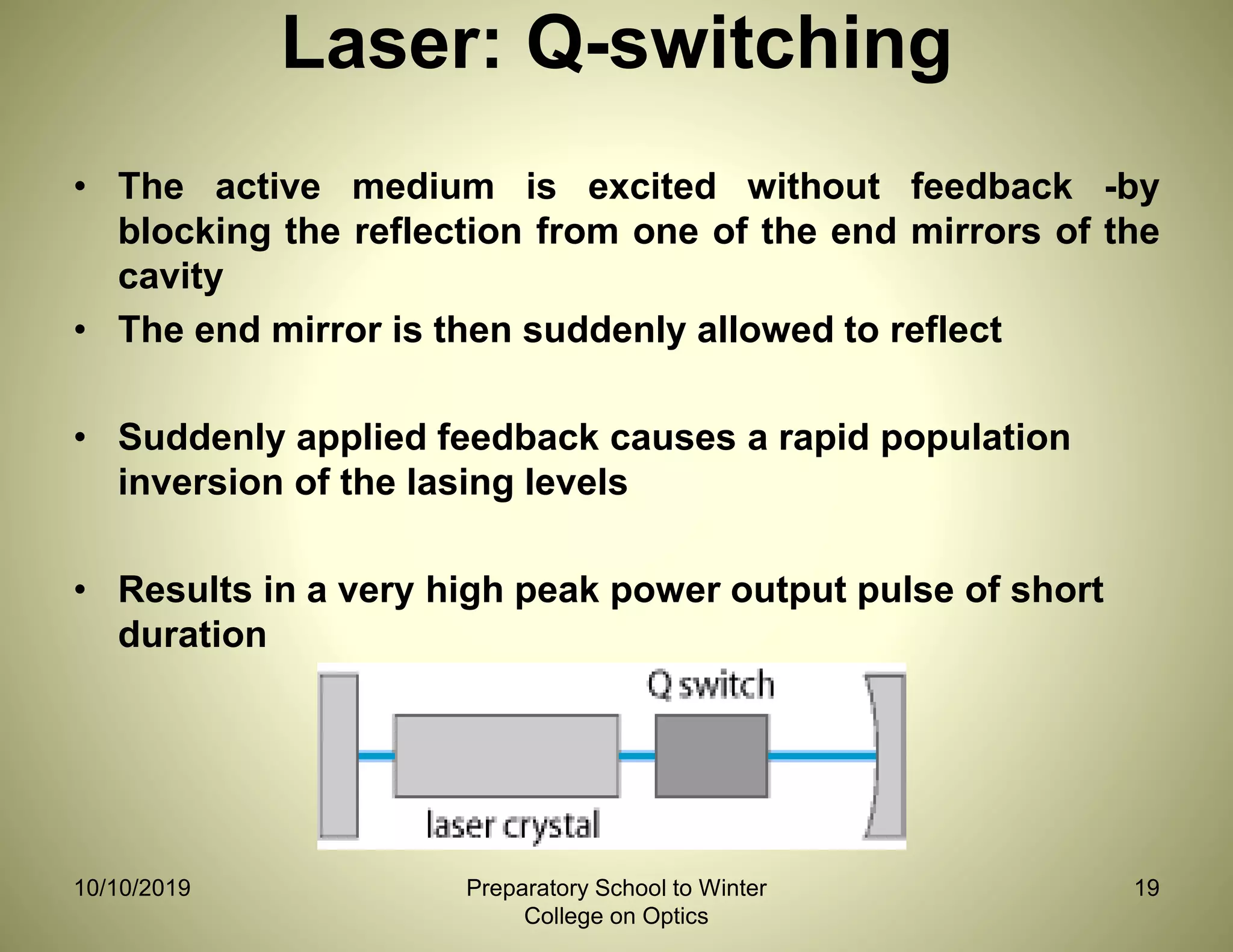 Lasers introduction and explanation | PPTX
