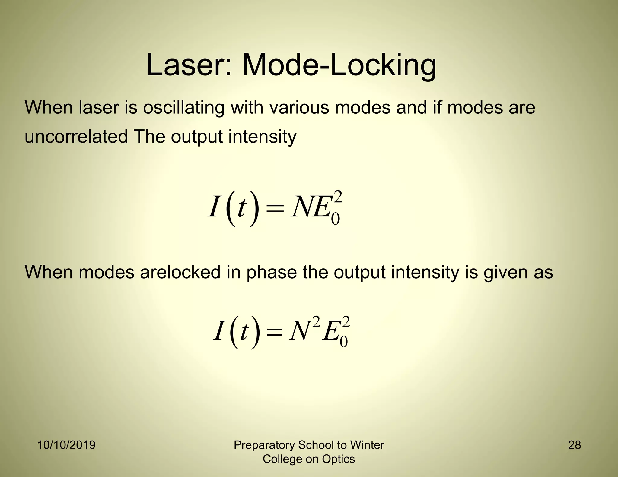 Lasers introduction and explanation | PPTX