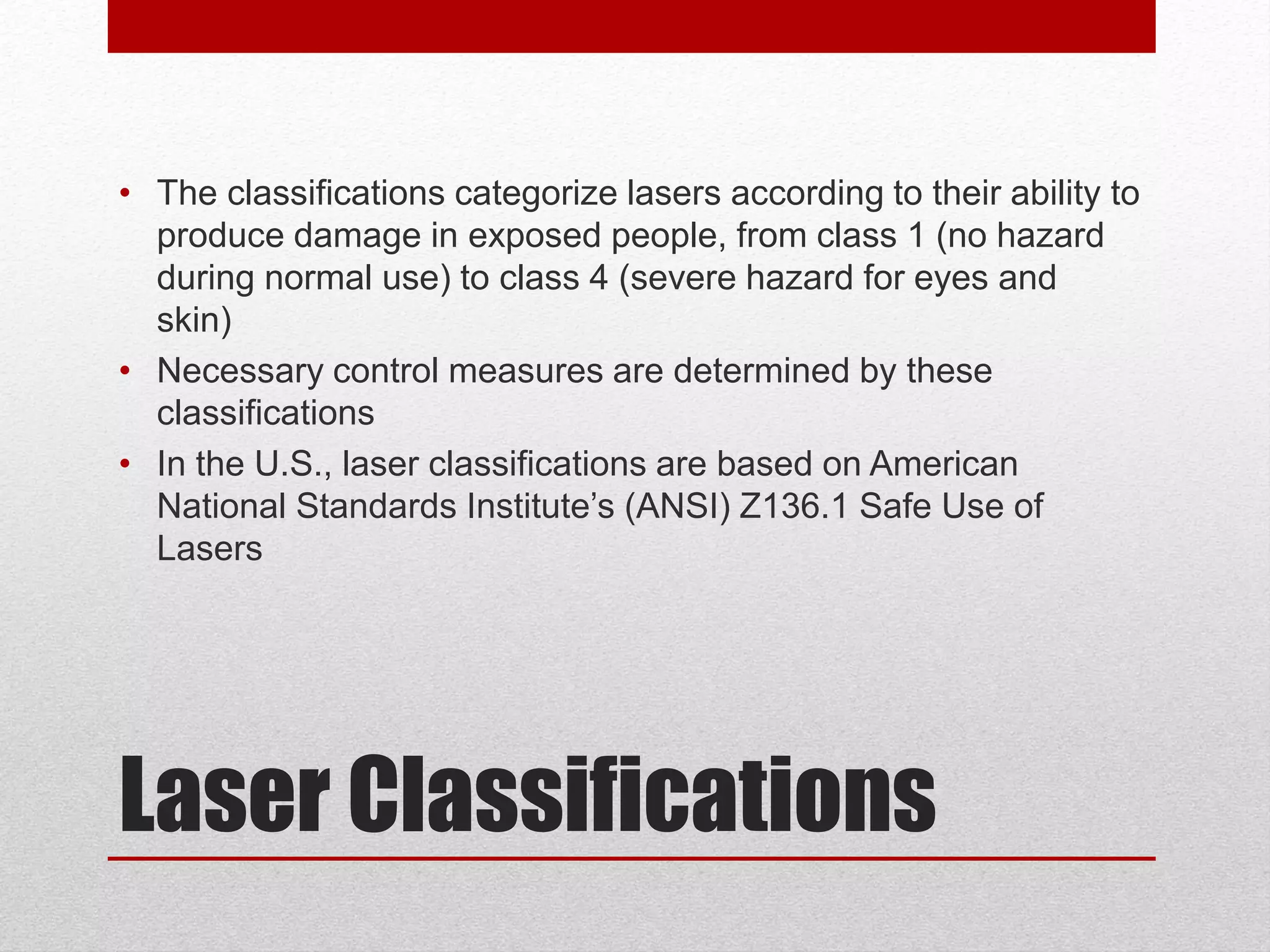Laser safety | PDF