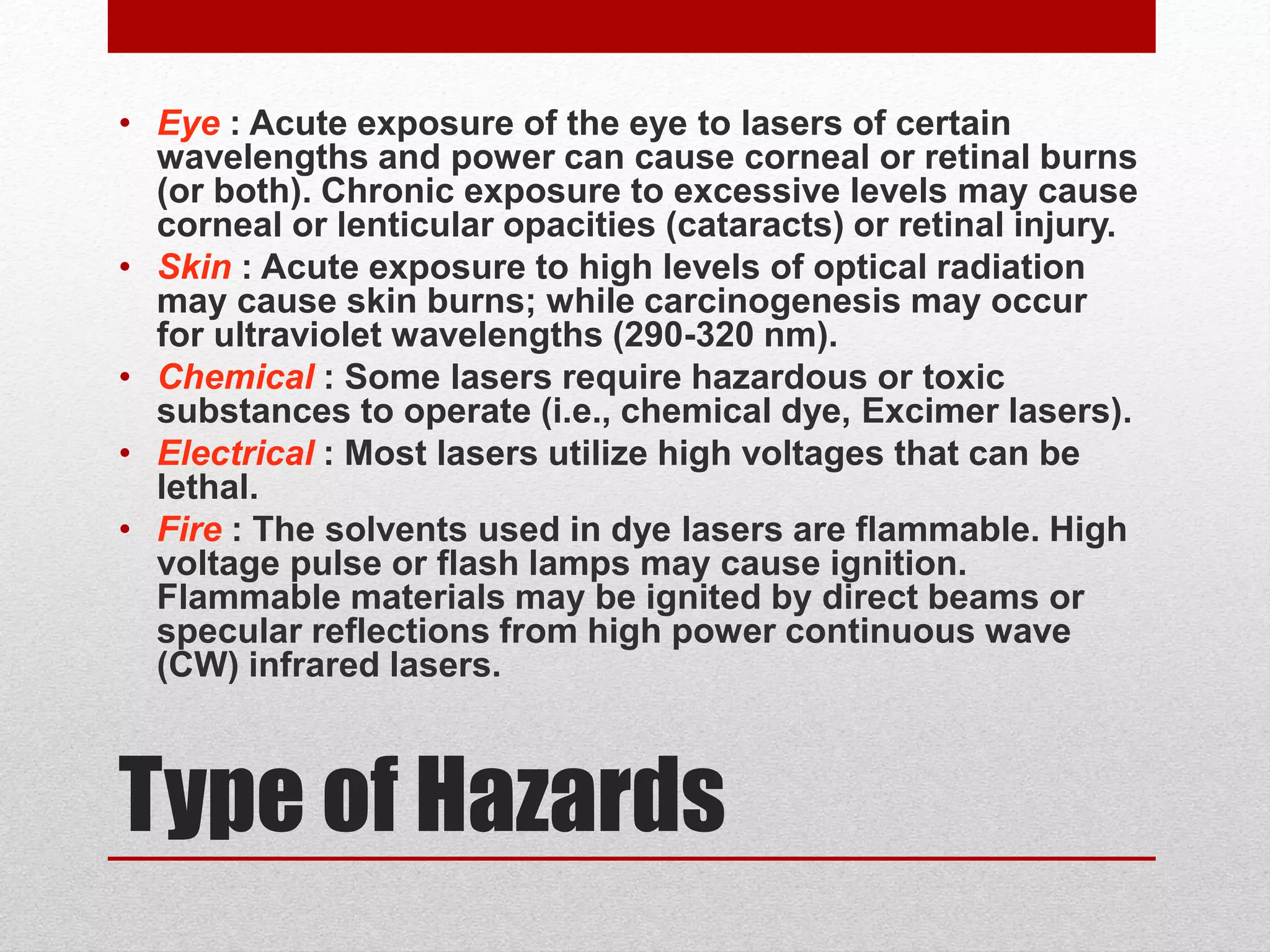 Laser safety | PDF