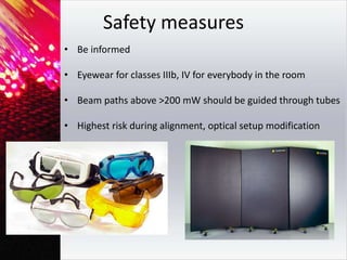 Laser and UV safety | PPTX