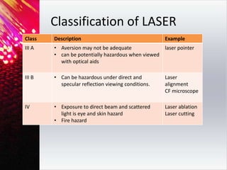 Laser and UV safety | PPT