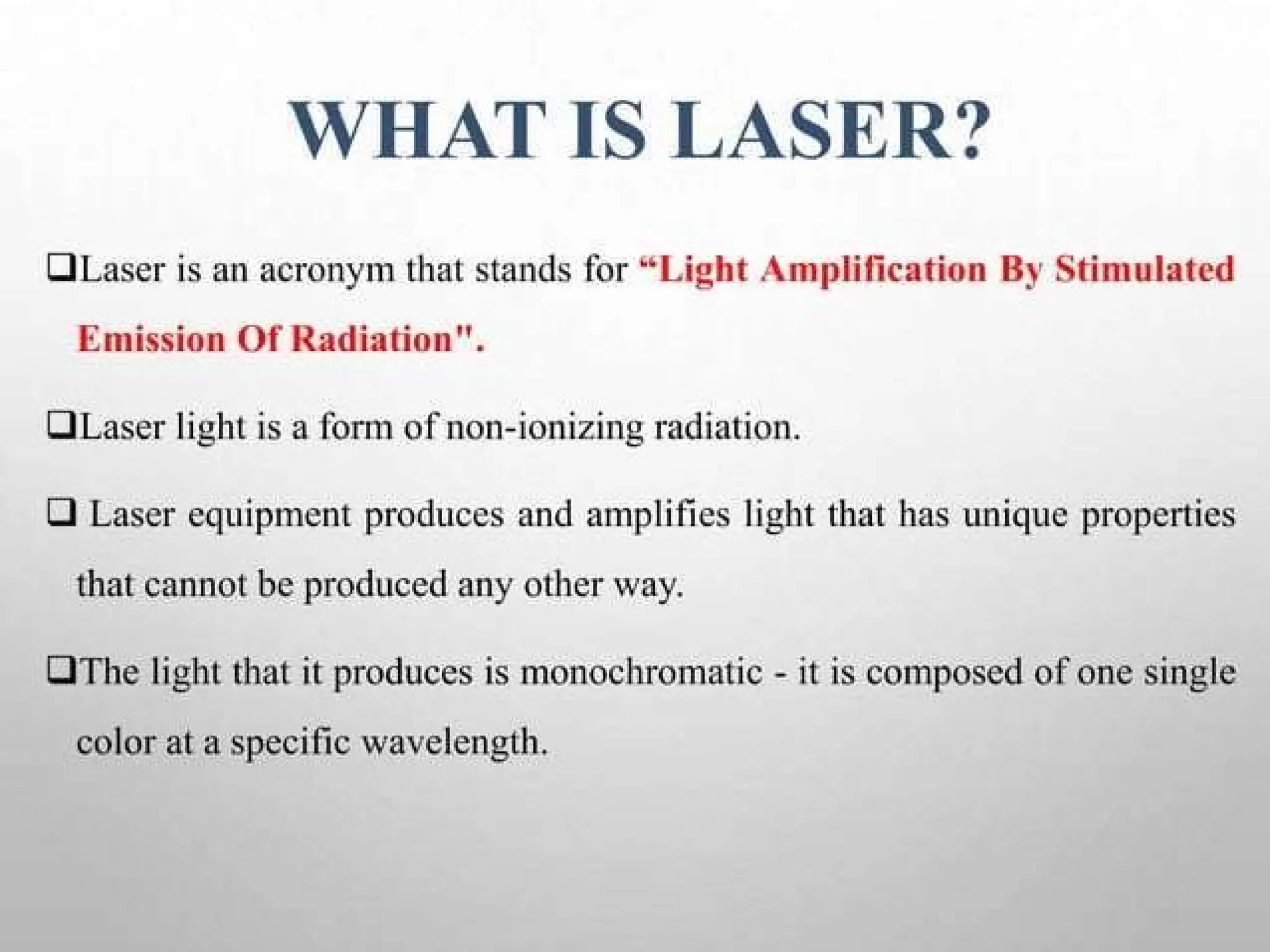 Laser Safety Precautions safety........ | PPTX