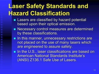 Laser Safety Training Presentation (PPT) | PPTX