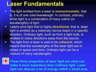 Laser Safety Training Presentation (PPT) | PPTX