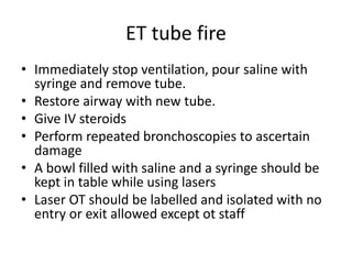 Lasers and cryotherapy in ent pracise | PPTX
