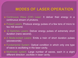 Lasers in ophthalmology | PPTX