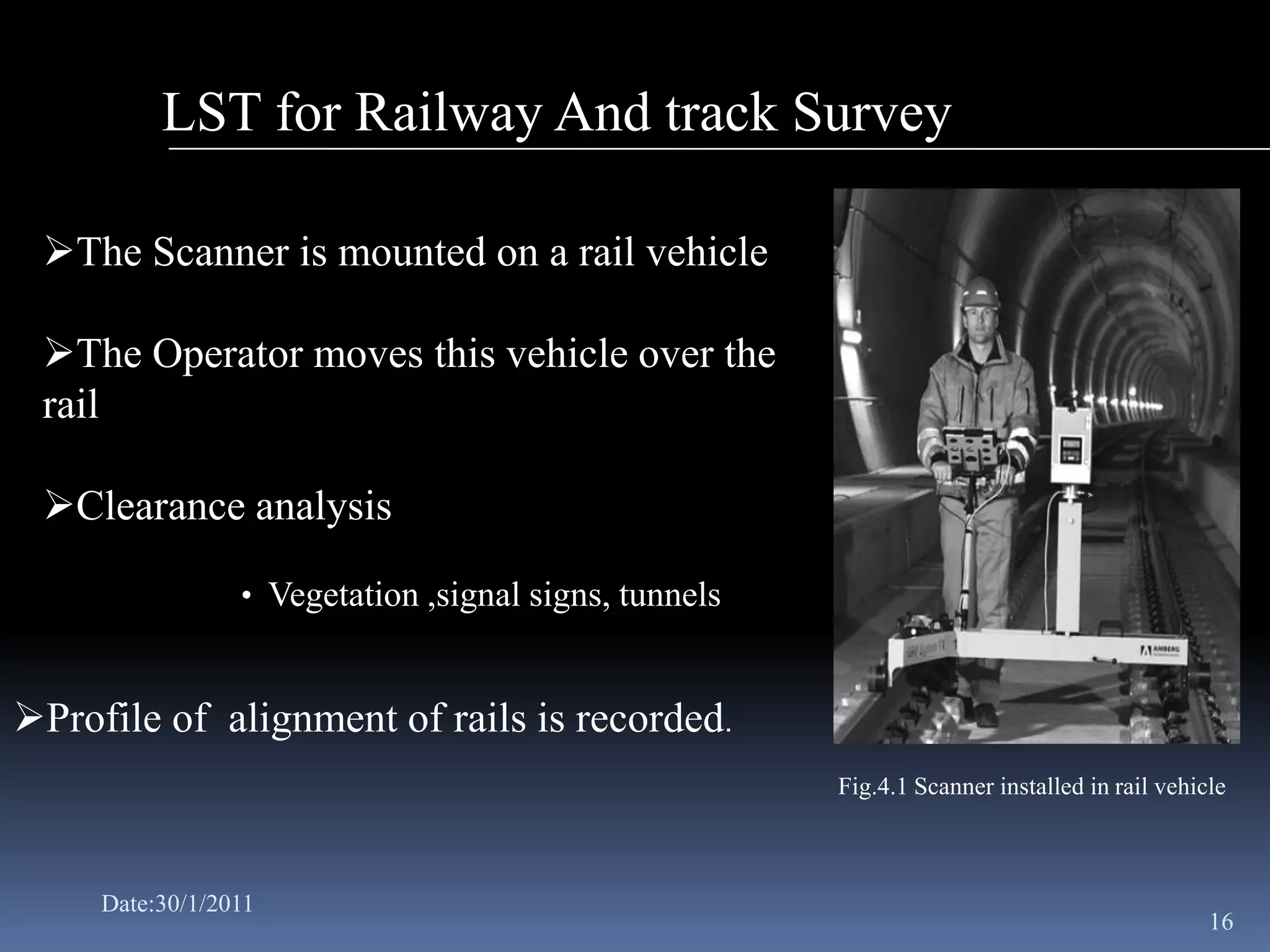 Laser scanning technology in civil engg | PPT