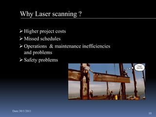 Laser scanning technology in civil engg | PPT