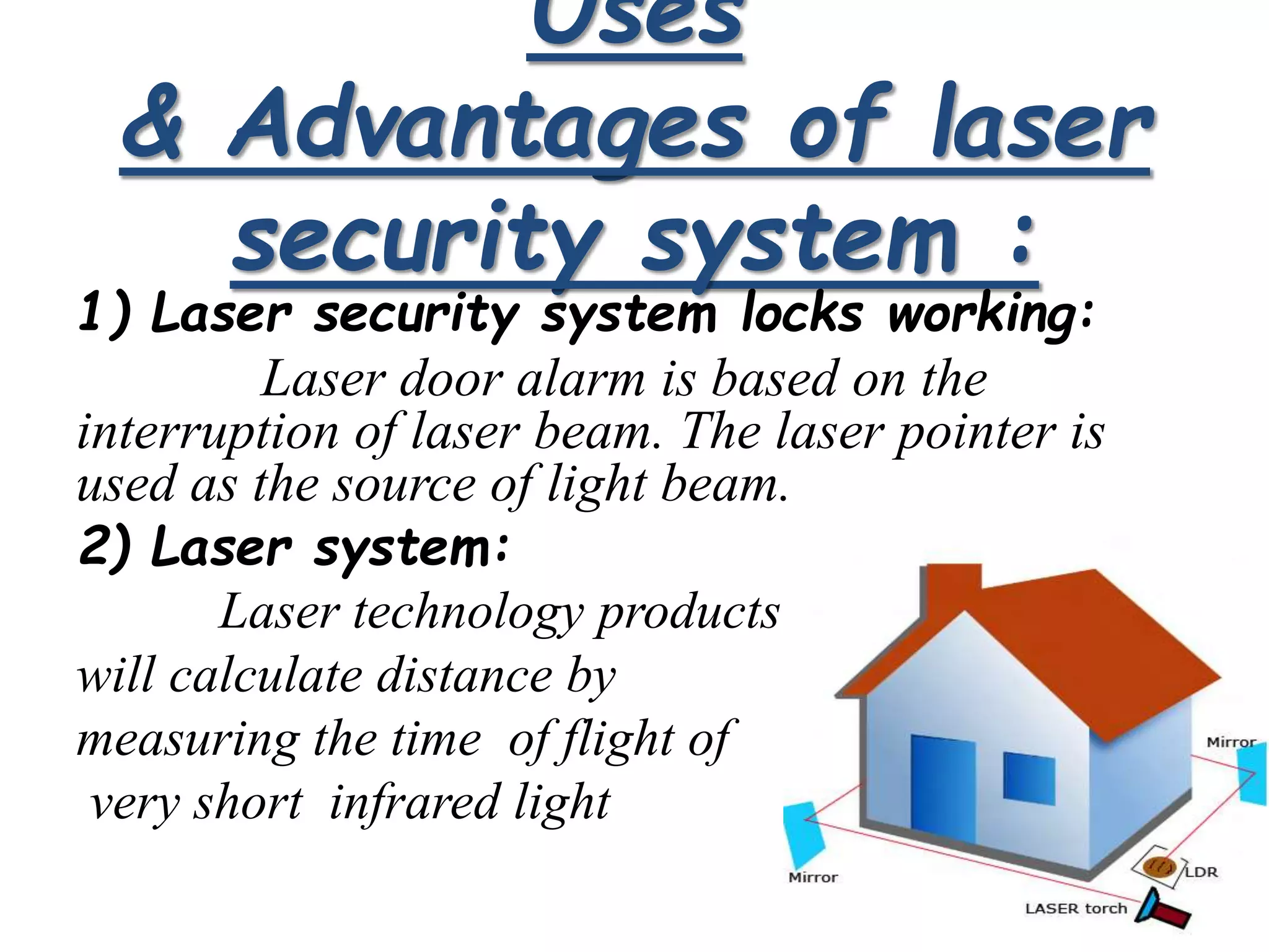 Laser security system | PPTX