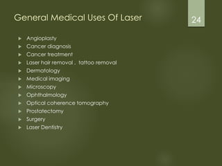 Basics of Lasers | PDF