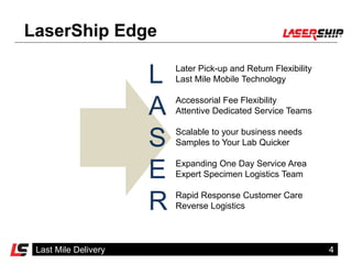 Lasership Critical Delivery / Courier | PDF