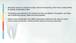 Lasers in dentistry | PPTX