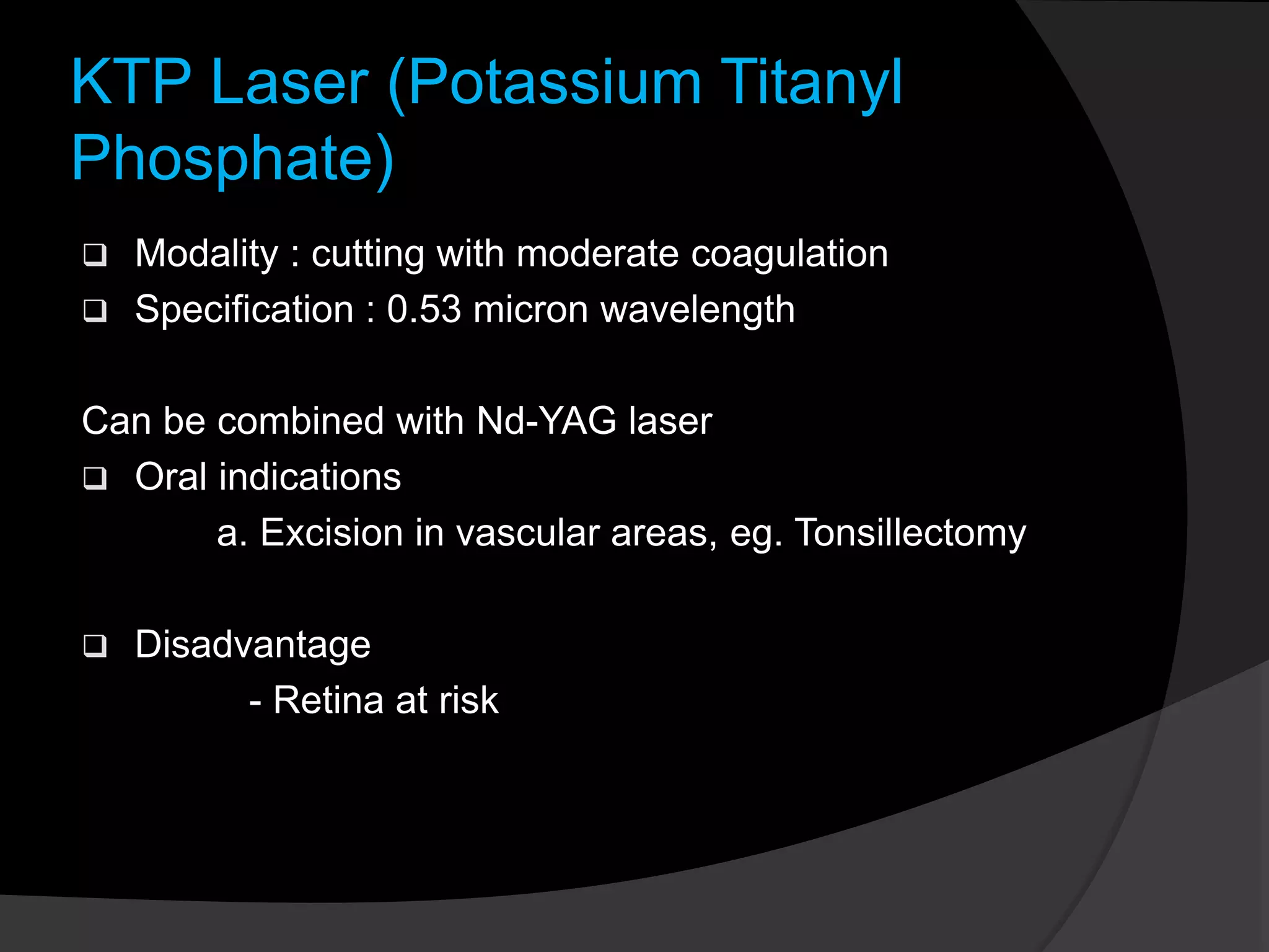 Lasers in Dentistry | PPTX
