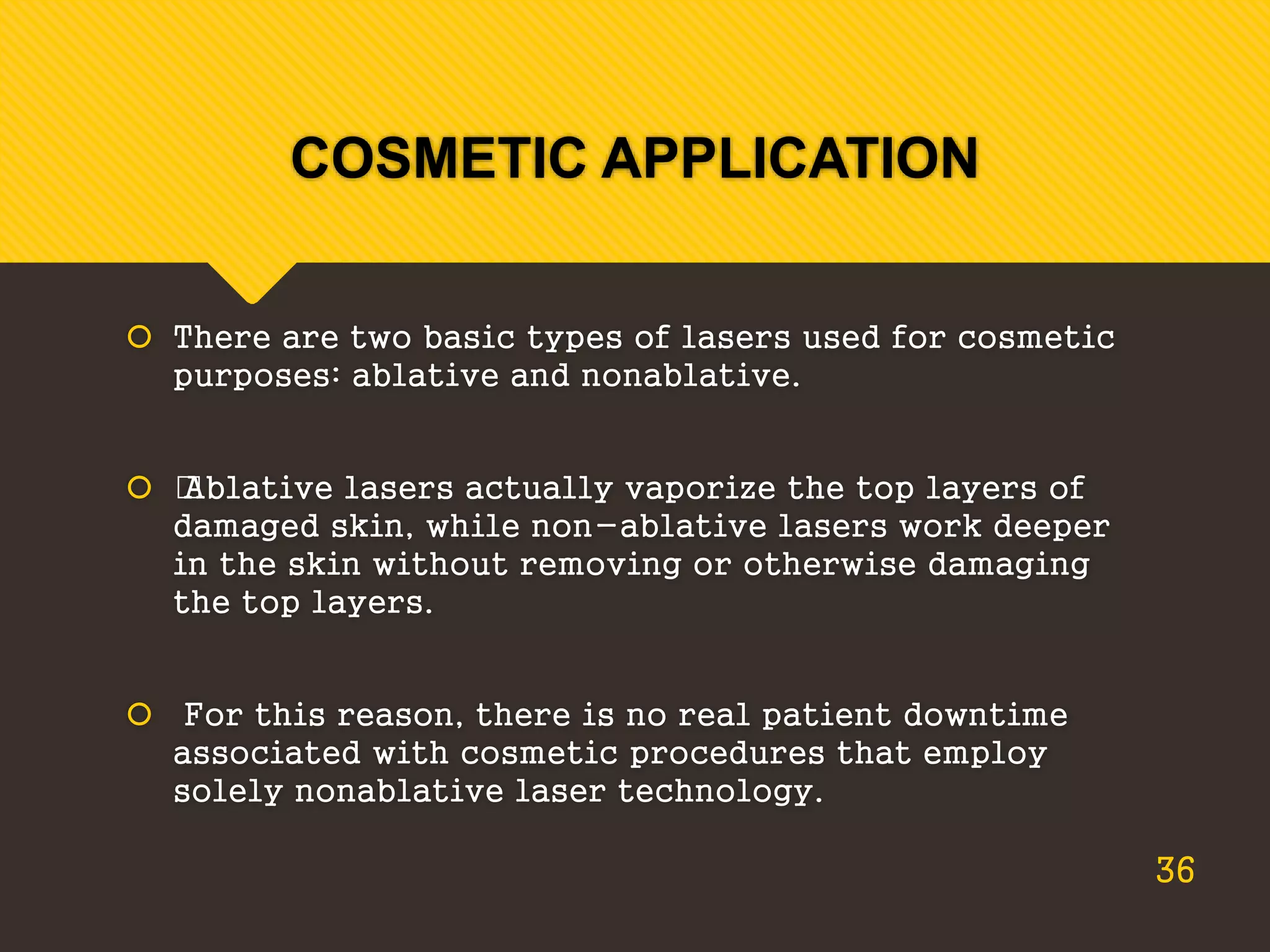 Lasers in dermatology | PPTX