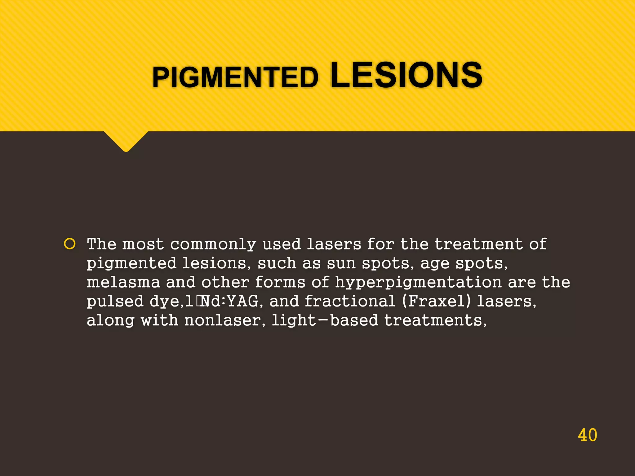 Lasers in dermatology | PPTX