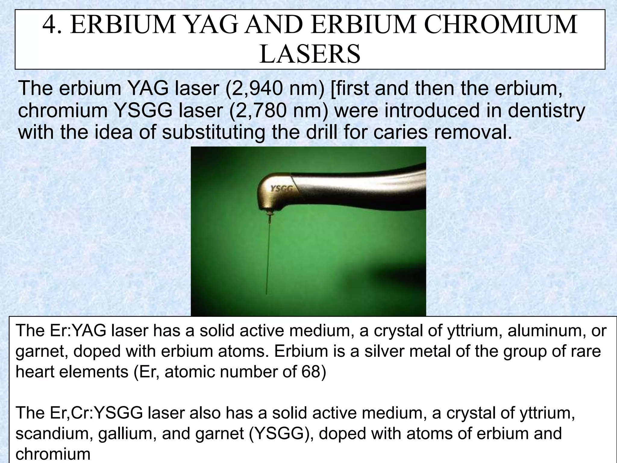 LASERS IN ENDODONTICS | PPTX