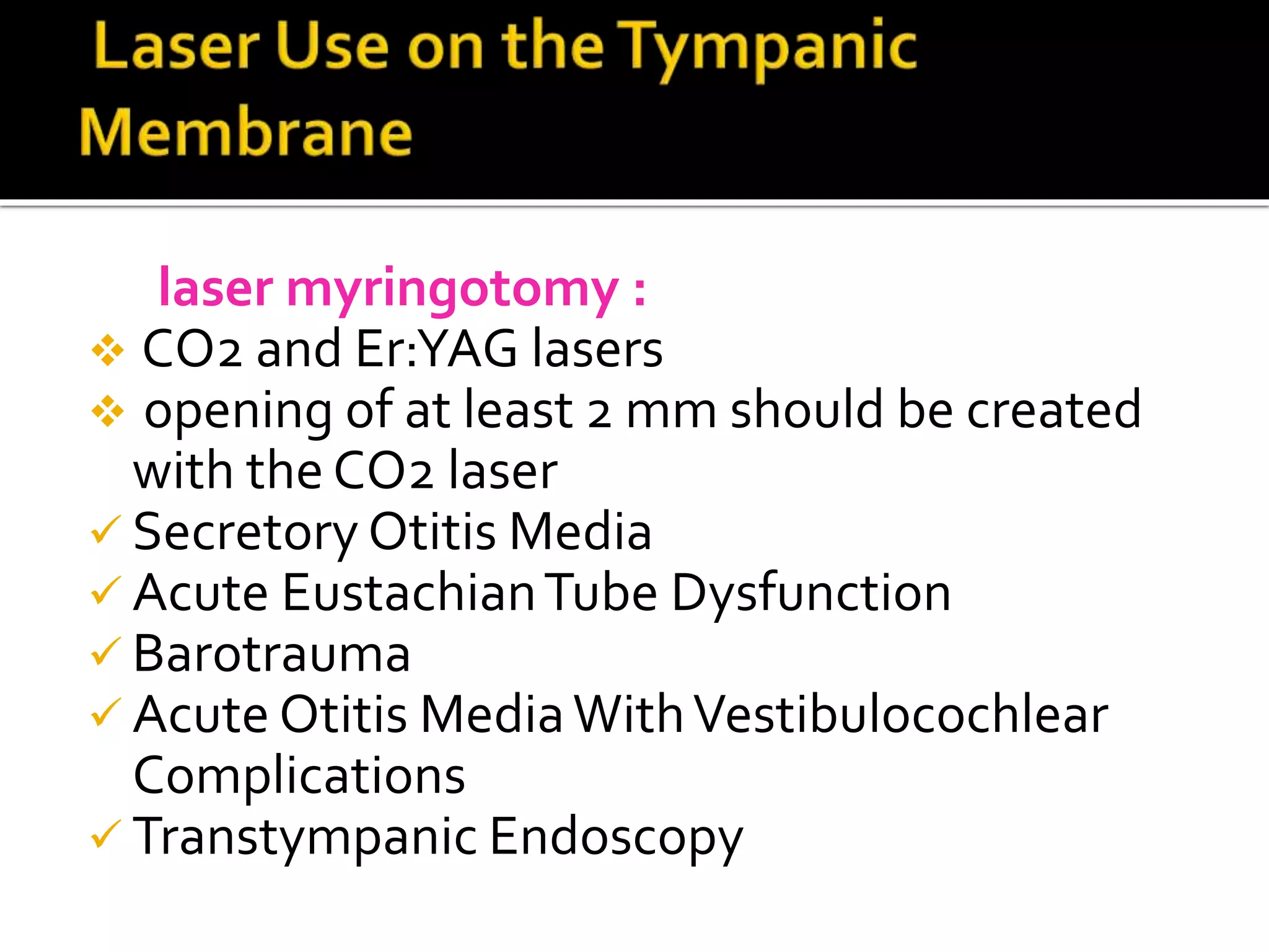 Laser in ENT | PPTX