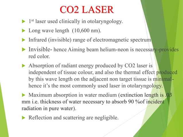 LASERS IN ENT ppt. (1).pptx | Ear, Nose and Throat Conditions ...