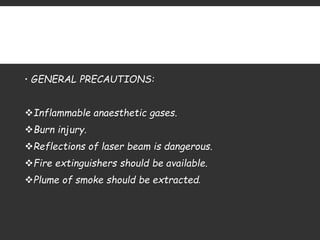 Lasers in gynaecology | PPTX
