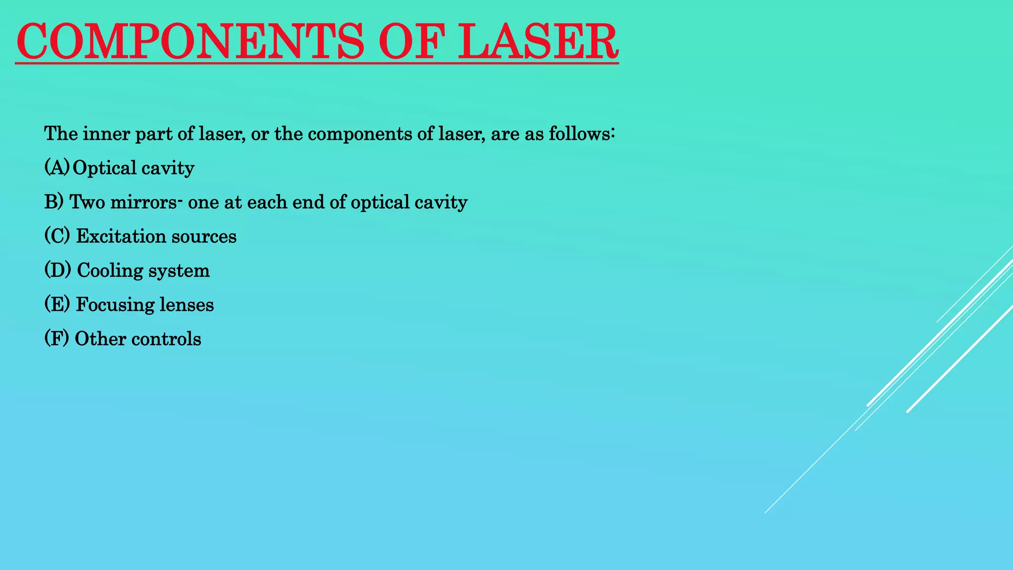 LASERS in OMFS | PPTX