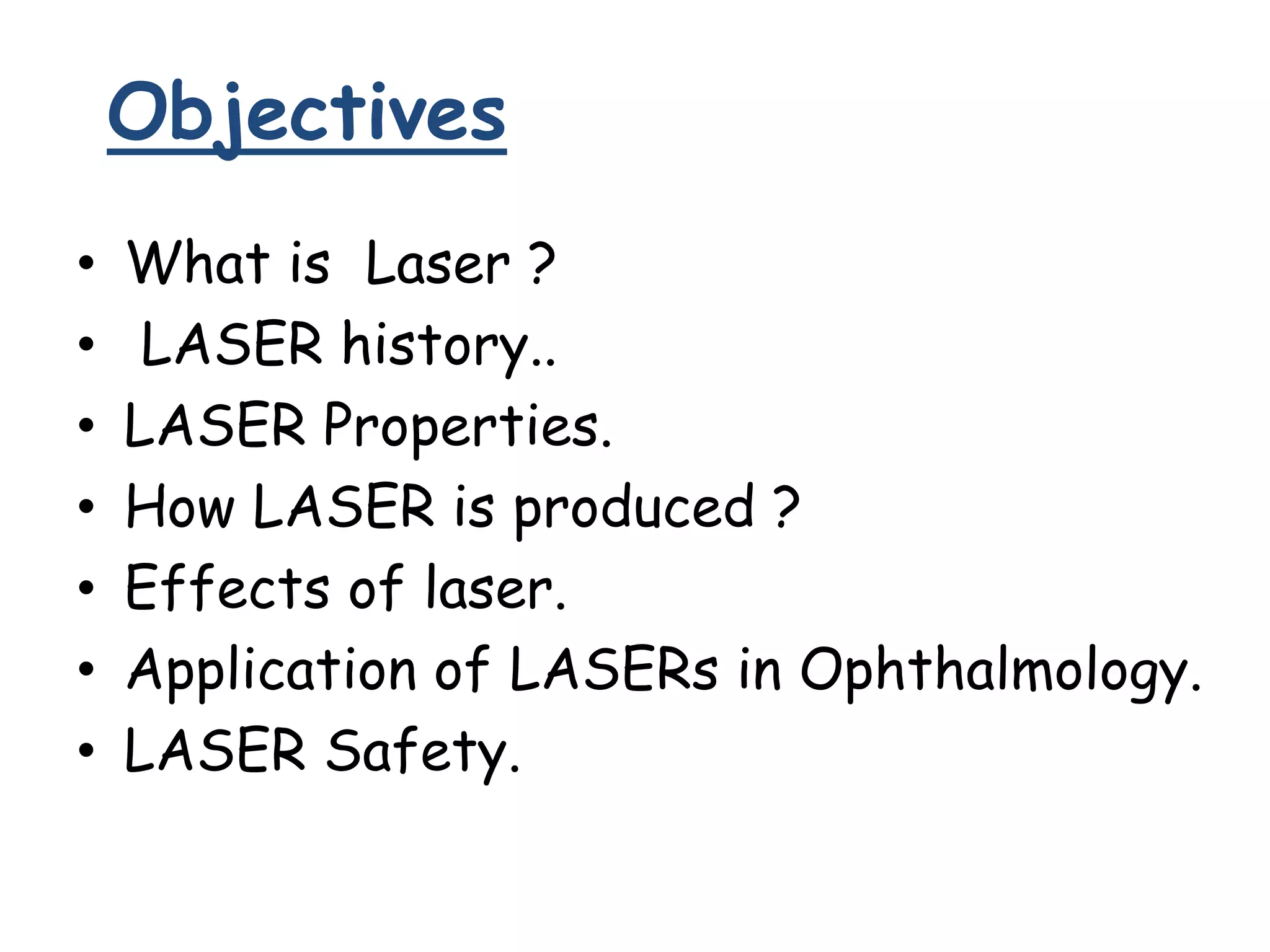Lasers in ophthalmology - Dr. Parag Apte | PPTX